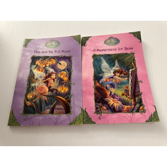 Other | Disney Fairies Book Lot Of 2 Masterpiece For Bess Fira Fill ...